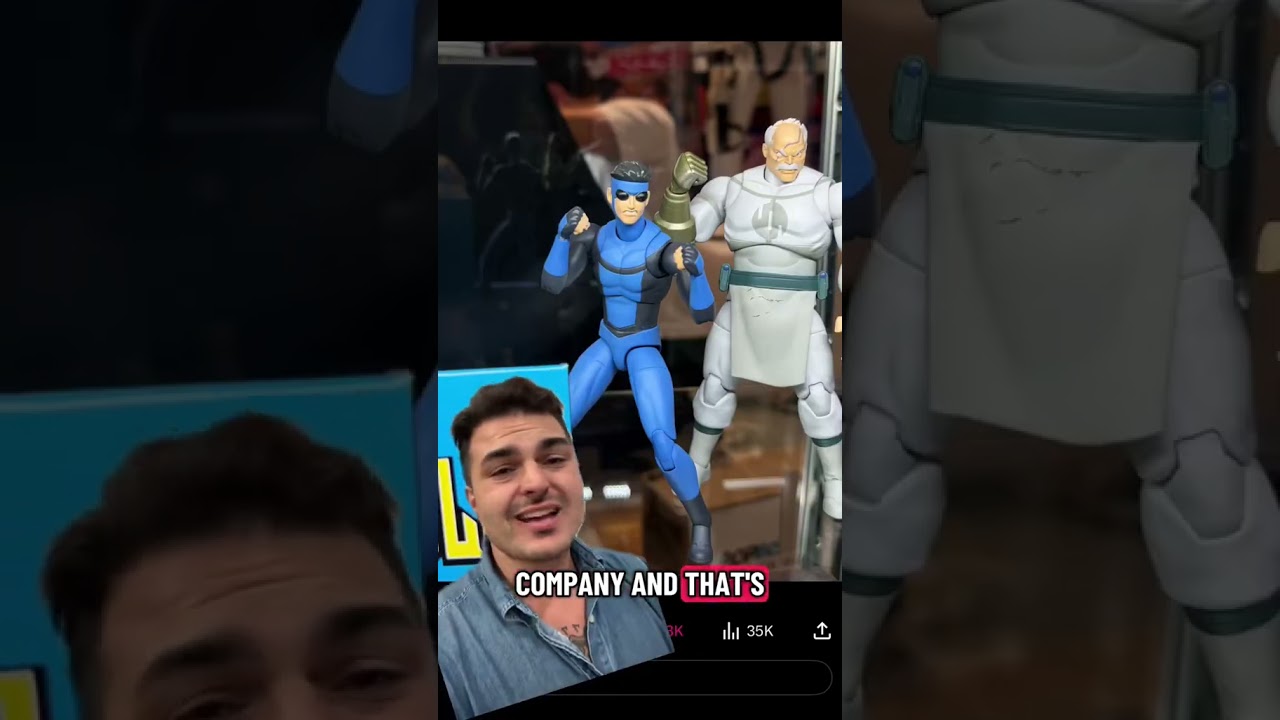 New invincible action figures