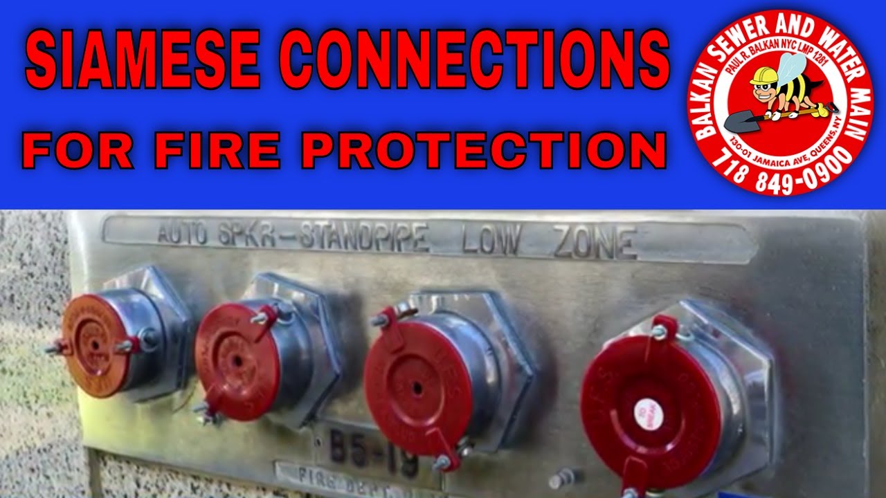 Learn About A Siamese Connection For Fire Protection