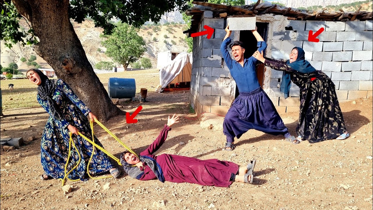 The brutal return of the first wife's mother to the destroyed house of Omid and his pregnant wife
