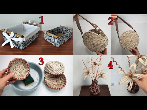 Transform Old Newspapers Into Stunning Crafts - 4 Newspaper Recycling: Creative DIY Ideas