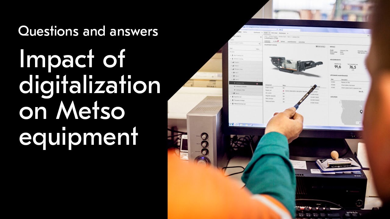 How will digitalization impact Metso equipment in the future?