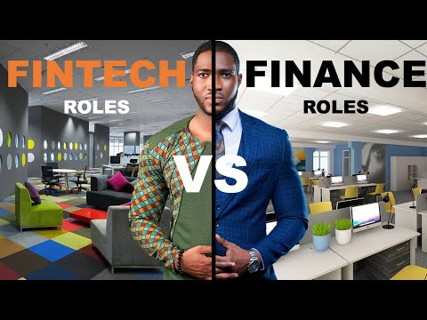 FINTECH ROLES VERSUS TRADITIONAL FINANCE ROLES