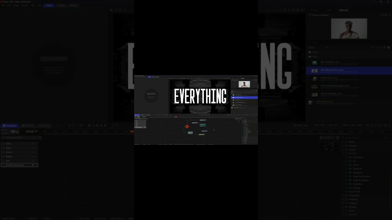Notch Tutorial: Dynamic Text #madewithnotch #stoprendering #startcreating
