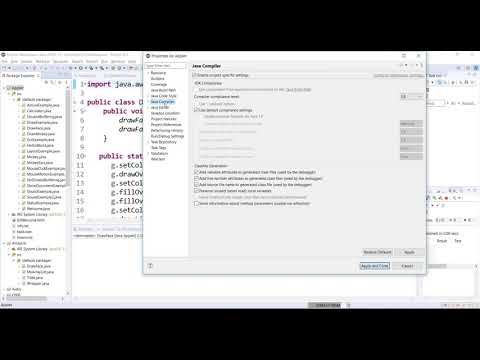 How to change JDK (Java Compiler) version in Eclipse.