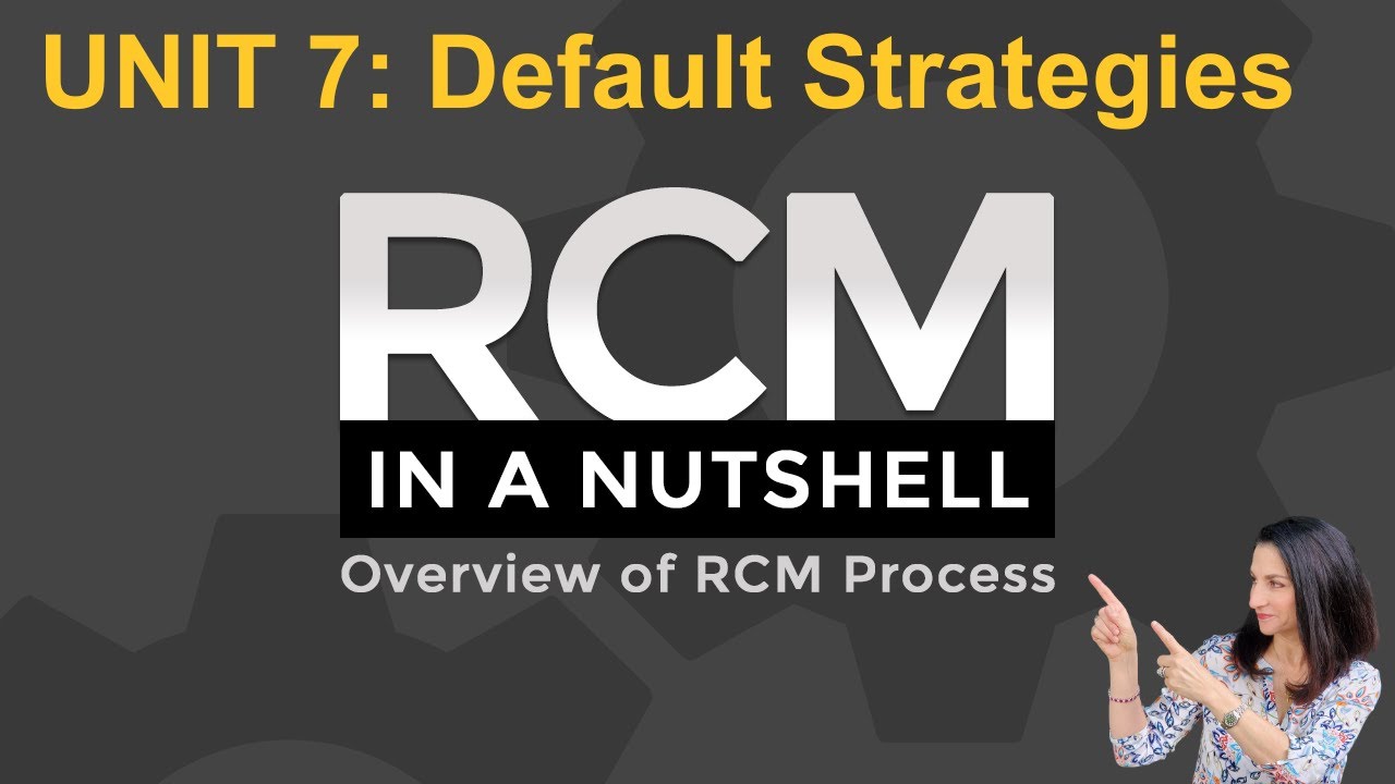 Unit 7: Default Strategies - Beyond Maintenance Solutions