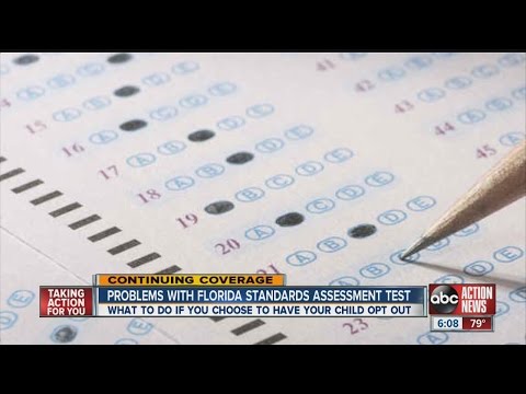 Problems with Florida Standards Assessment Test
