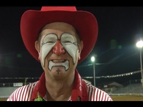 WDIO TV Duluth Minnesota Gizmo Mc Cracken Rodeo Clown, Spooner Rodeo Wisconsin