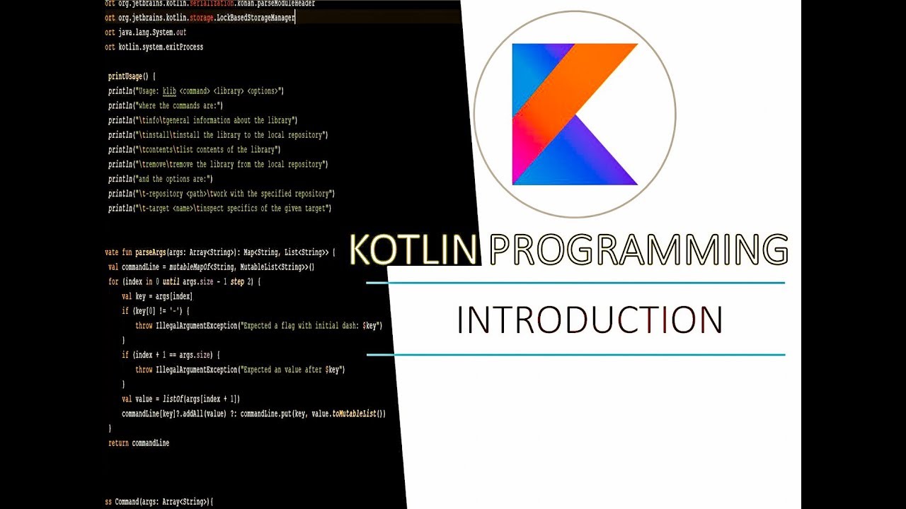 Part 1 - Introduction to Kotlin Programming