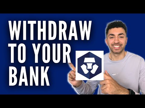 How to WITHDRAW to your BANK on Crypto.com UK