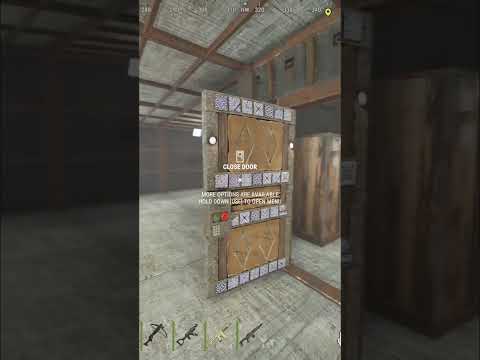 Skin SHORTS Rust #31 ADOBE - Sheet Metal Door (GLOW)