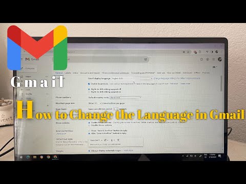 How to Change Language in Gmail |2024|
