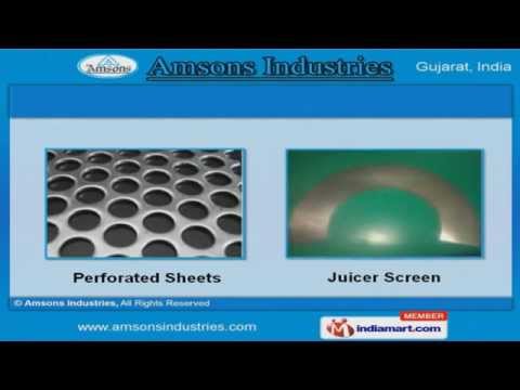 Manufacturer of Sugar Centrifugal Screen & Nickel Screens by Amsons ...
