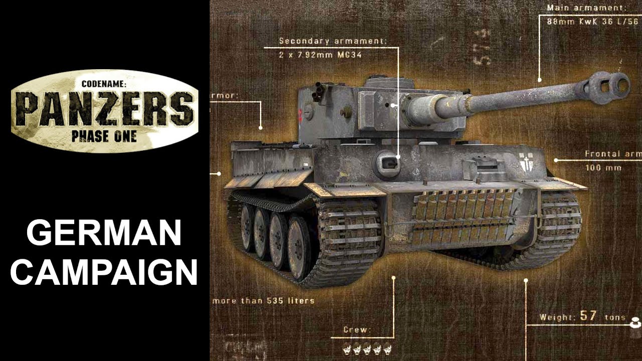 Codename: Panzers - Phase One - German Campaign (Hard Difficulty)