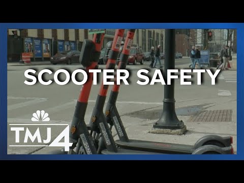 Rules when riding an electric scooter