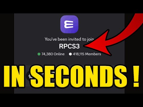 HOW to JOIN RPCS3 DISCORD SERVER ✅PC & MOBILE✅