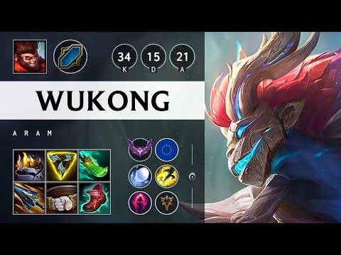 Wukong ARAM: Triple Kill, Legendary - EUW Master Patch 14.20