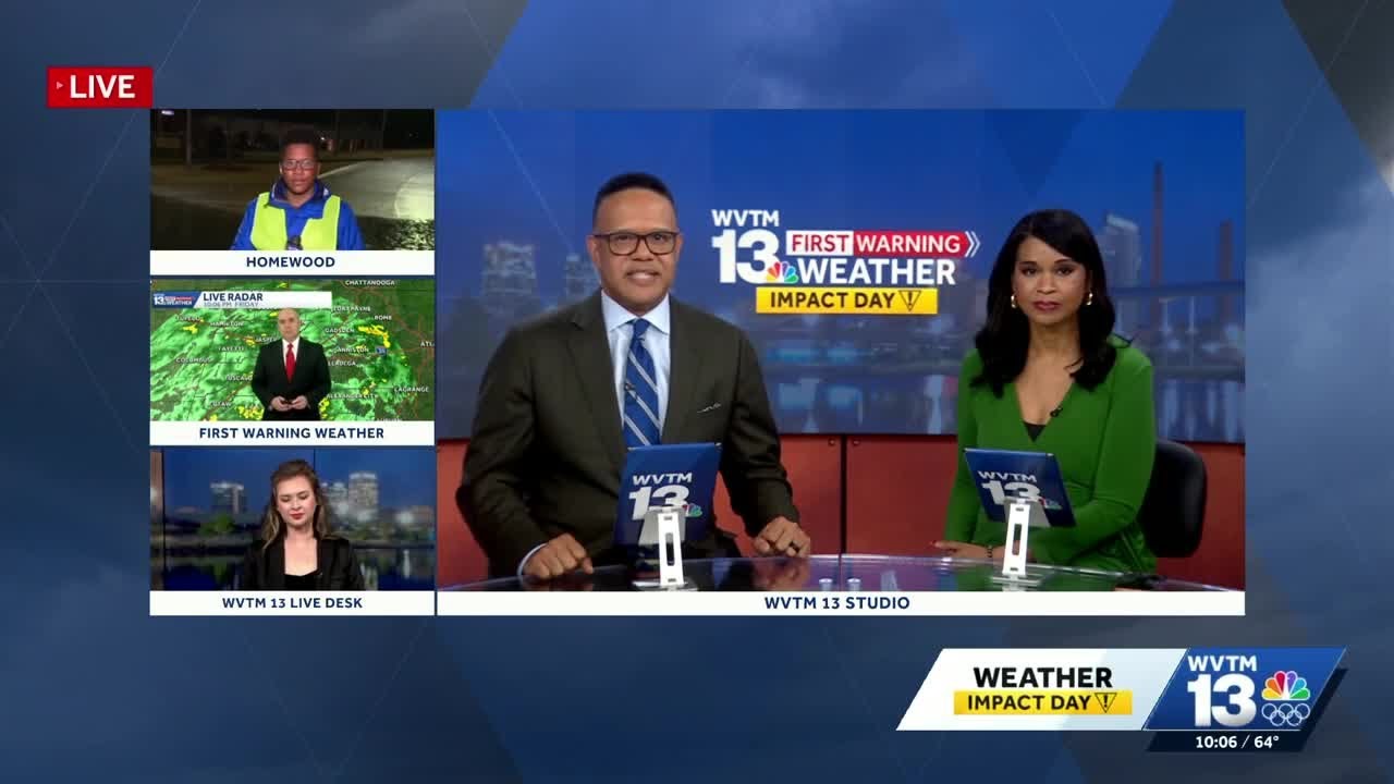 TEAM COVERAGE: Flash flooding impacts Jefferson County as heavy rain pummels Alabama