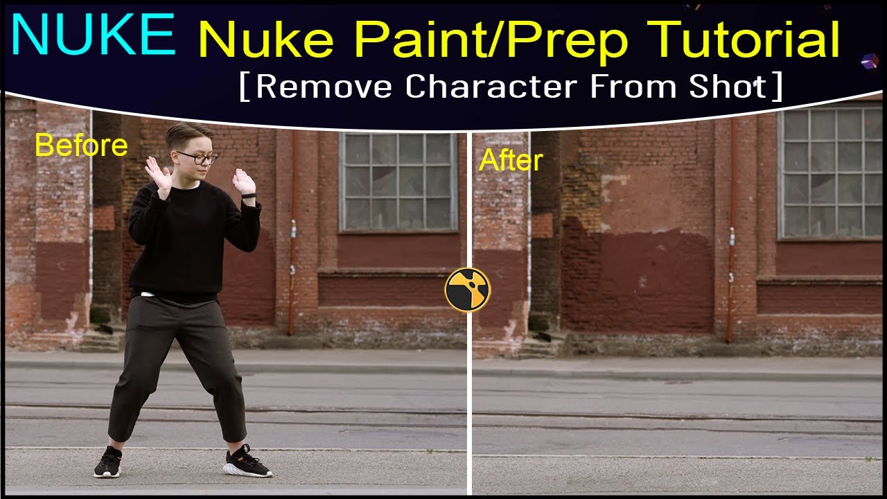 Nuke Prep Tutorial | Nuke Cleanup using Clean Plate | Object Removal | part 01
