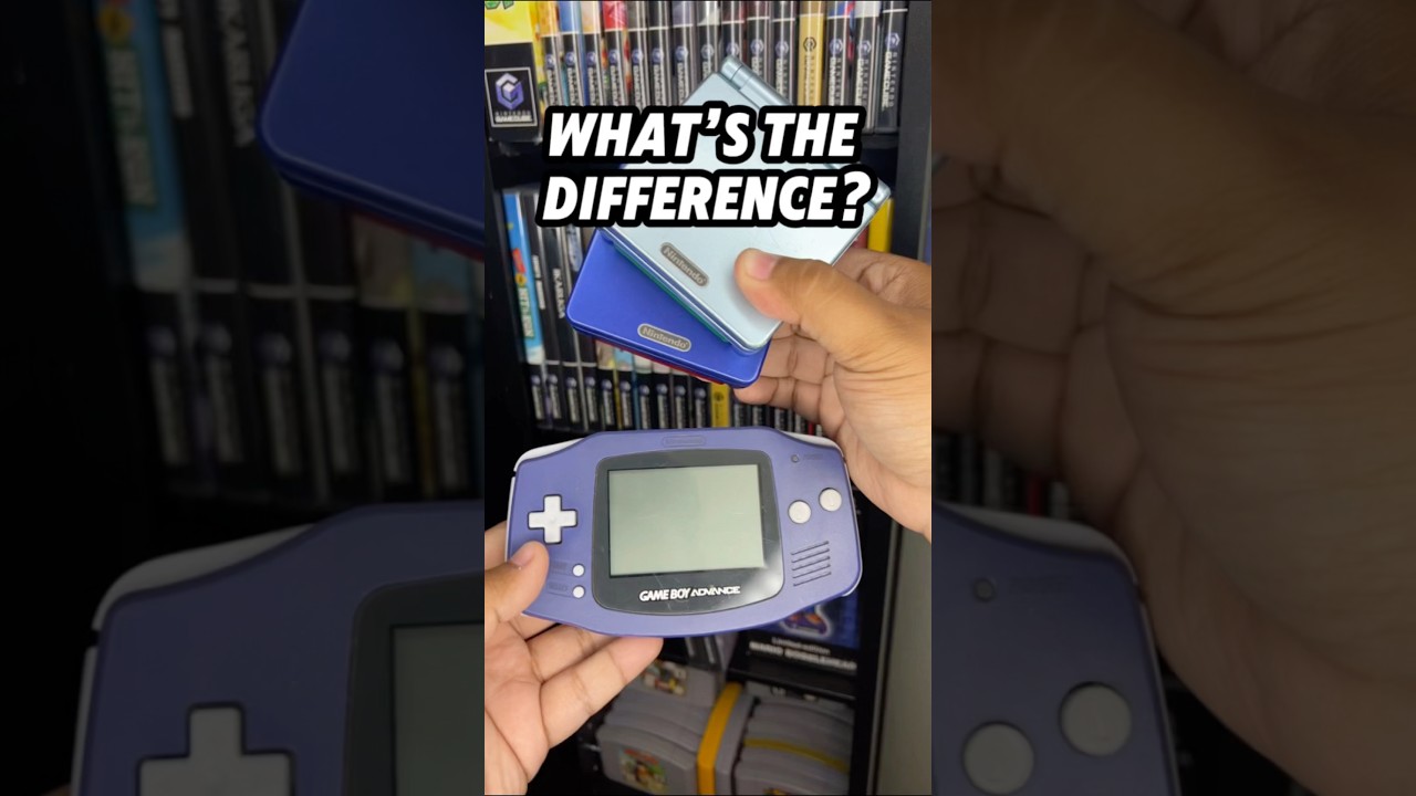 Not ALL Gameboy Advance Were The Same!