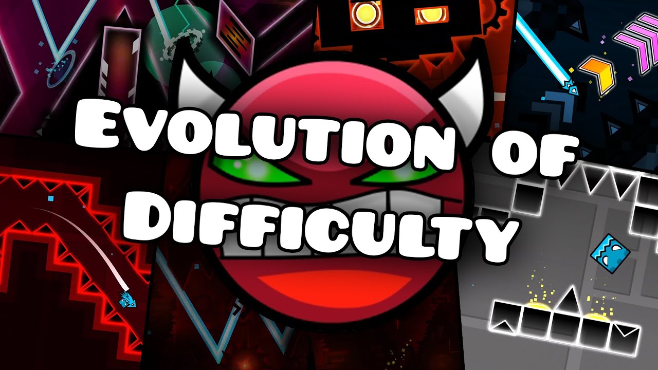 The Evolution of Difficulty in Geometry Dash