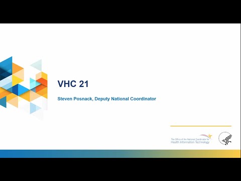 A Broad view of Interoperability with Steven Posnack - Virtual Health Conference 2021