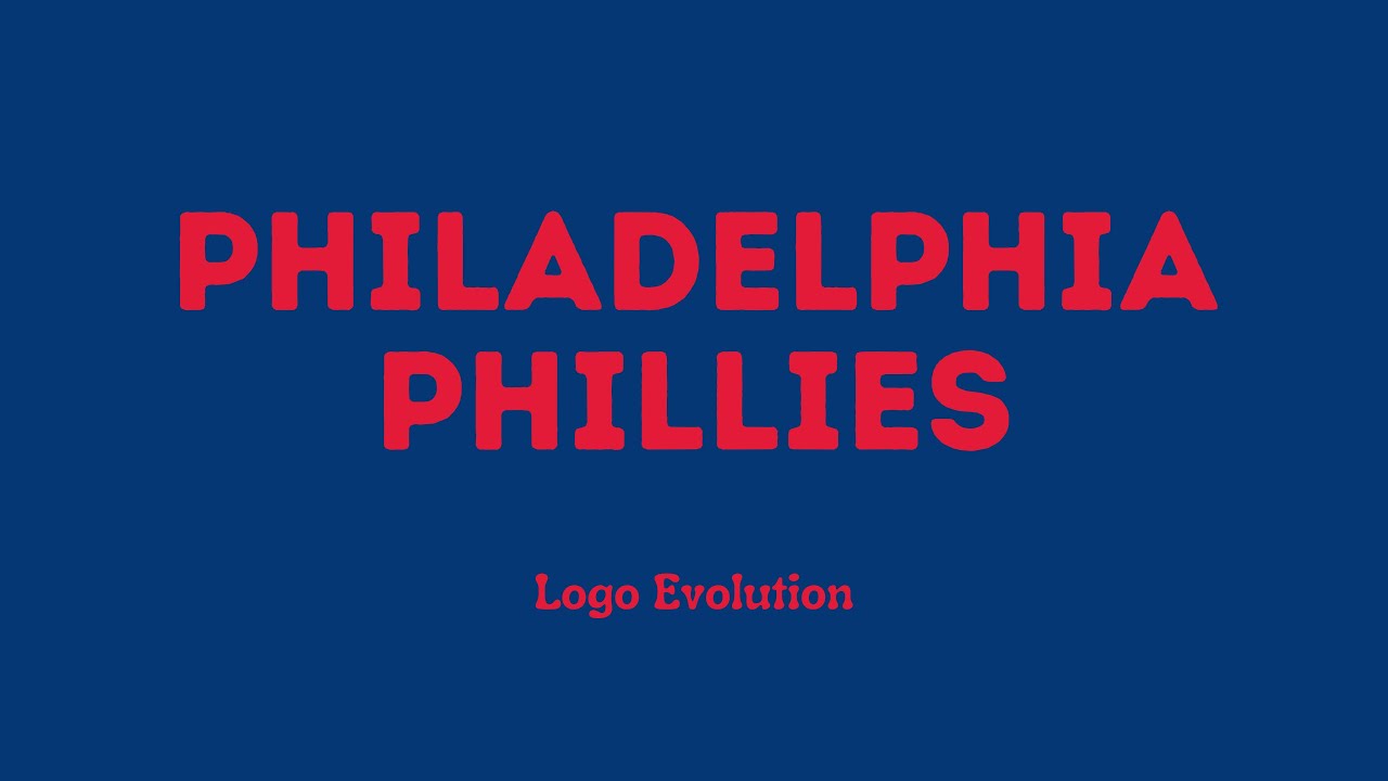Logo History - Philadelphia Phillies Logo Evolution