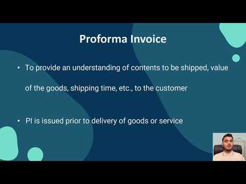What is Proforma Invoice 61
