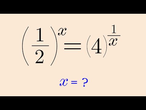 Nice Math Olympiad Question | Exponential Equation