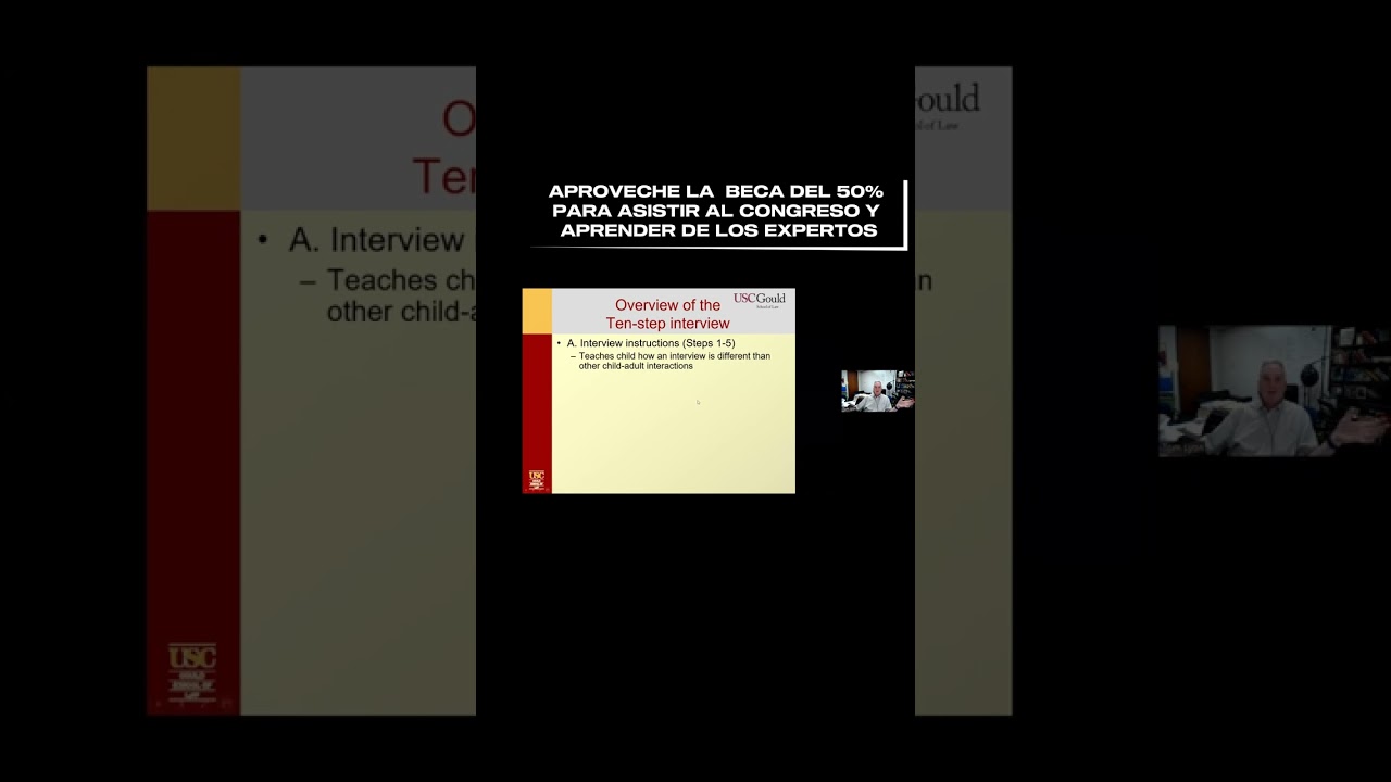 Resumen del protocolo de Entrevista Forense de NICHD - Dr. Thomas Lyon