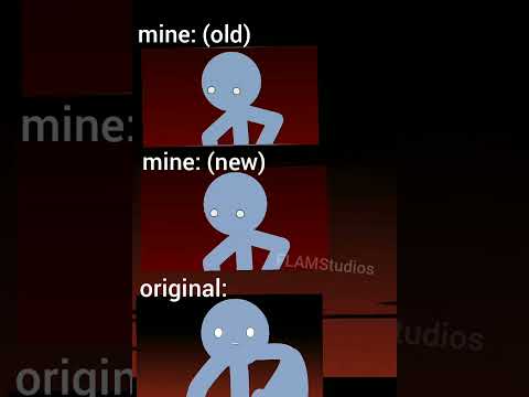 KJ's 20-20-20 Dropkick Comparison | My animation and Original animation (old+new)