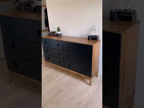 DIY Ikea Tarva Dresser Makeover! | easy and affordable #diy #furnituremakeover #ikeadiy