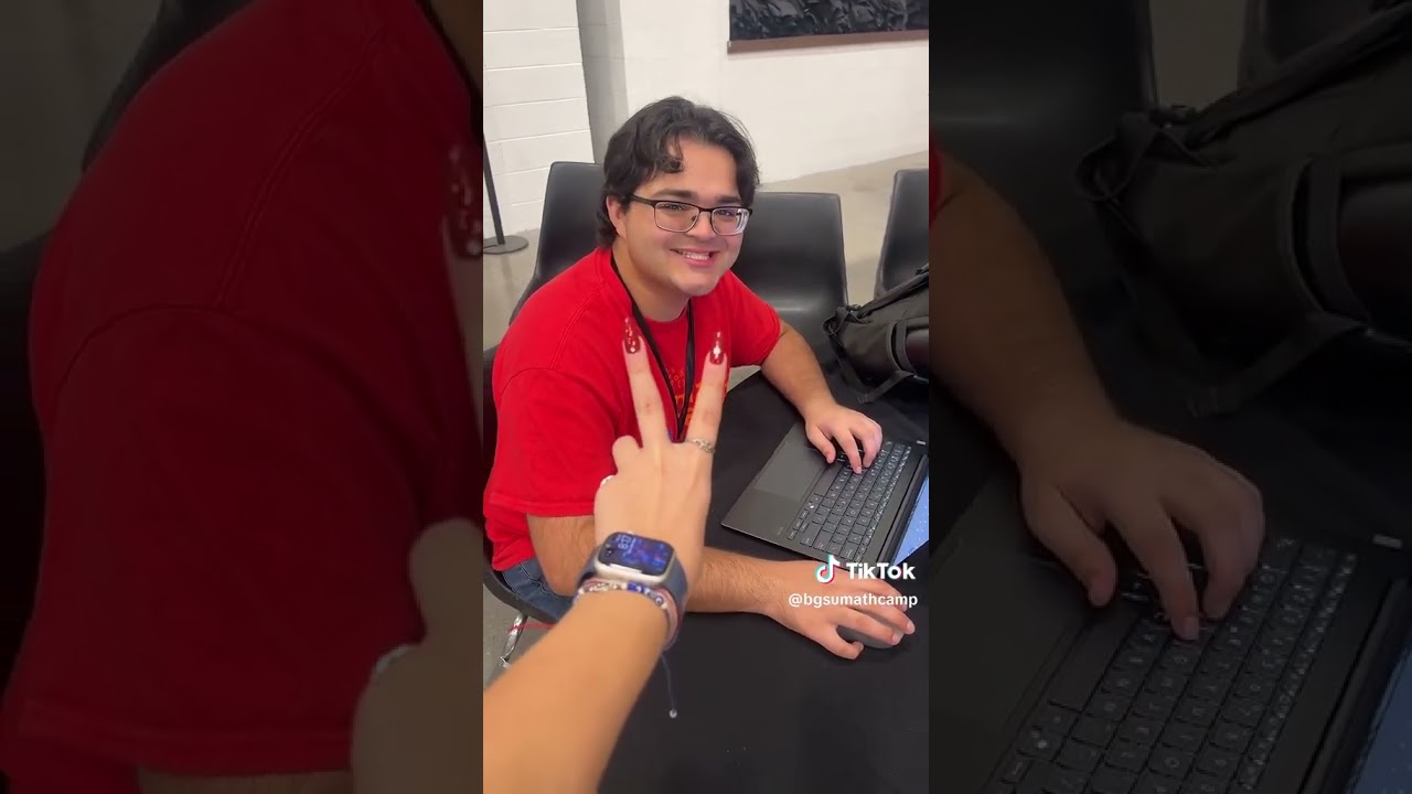 We LOVE our red shirts that came to the OCTM conference Math Camp ❤️