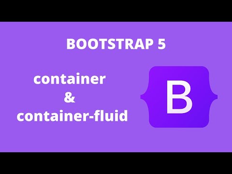 How to Use Bootstrap 5 Container and Container-fluid Layout || Bootstrap 5 Simple Container Example