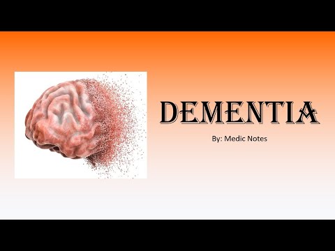 [Neurology] Dementia, memory loss in elderly, causes, symptoms, investigations