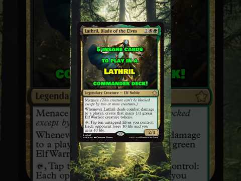 5 Essential Cards for Lathril, Blade of the Elves! 🍃 | MTG Commander