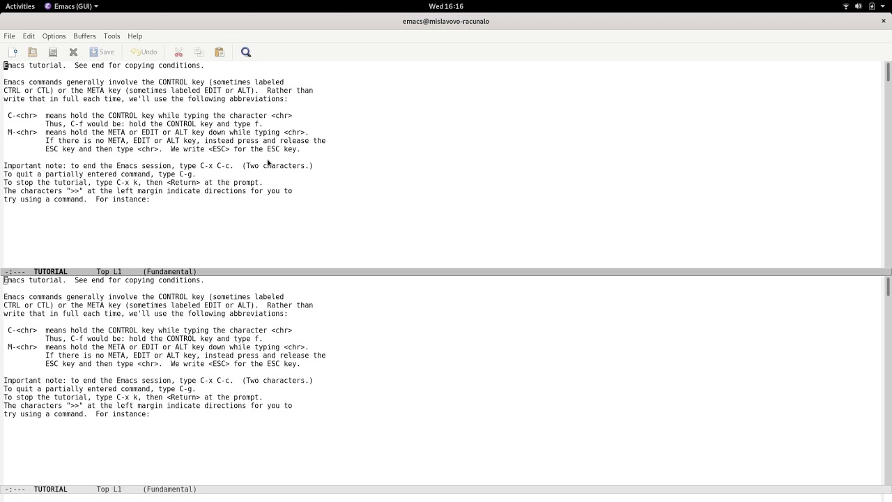 Linux Tutorial Series - 90 - Basics of Emacs