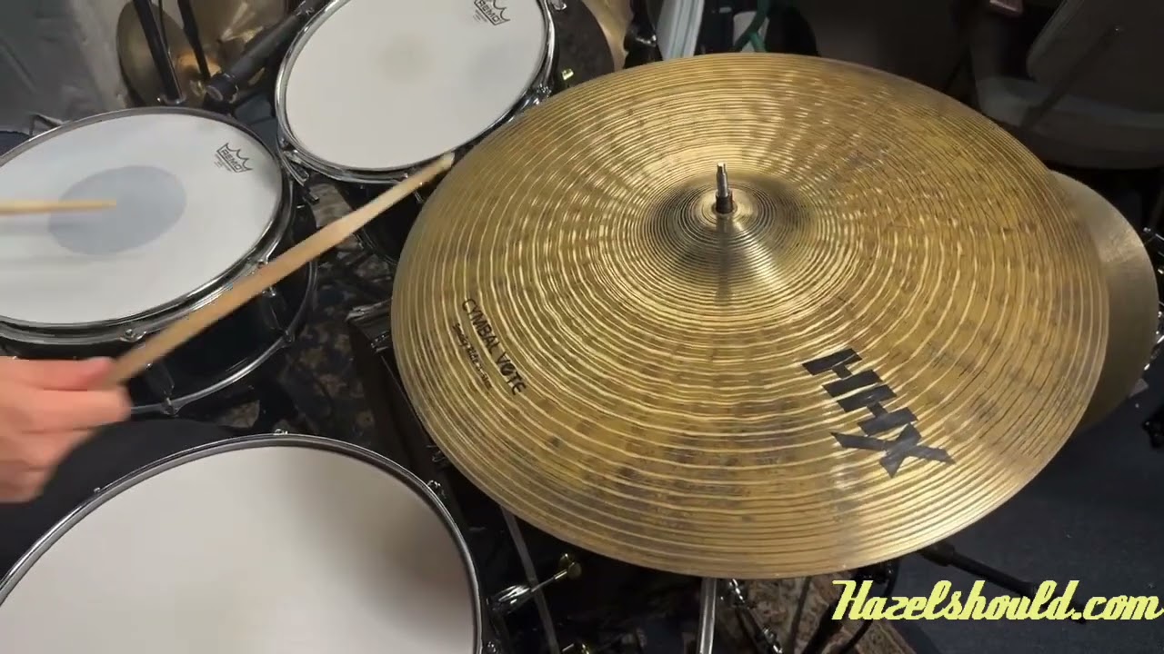 SABIAN CYMBAL VOTE HHX SMOKY 21