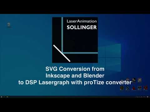 proTize converter SVG Conversion from Inkscape and Blender