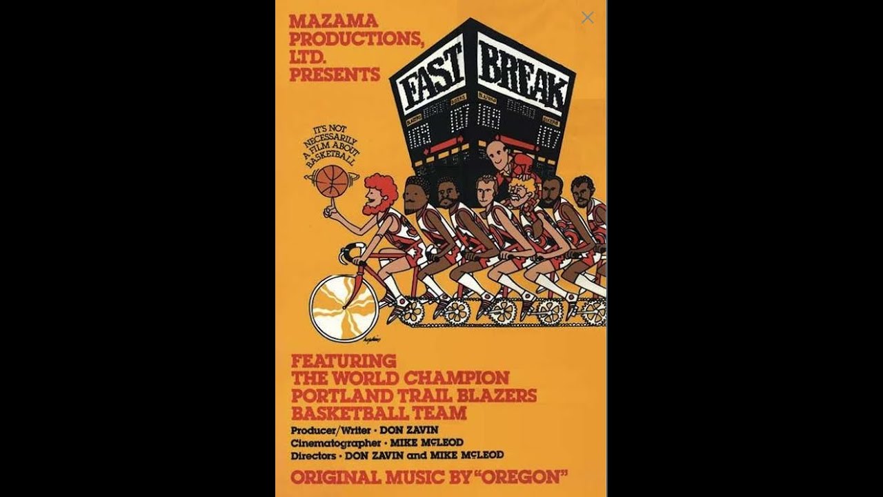 Don Zavin's Fast Break (1978) - Documentary about the Portland Trail Blazers 1977 NBA Championship
