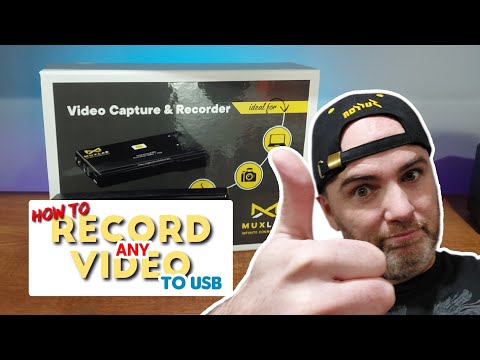 How to record ANY video to USB stick without a computer. Replacing all my equipment with one device