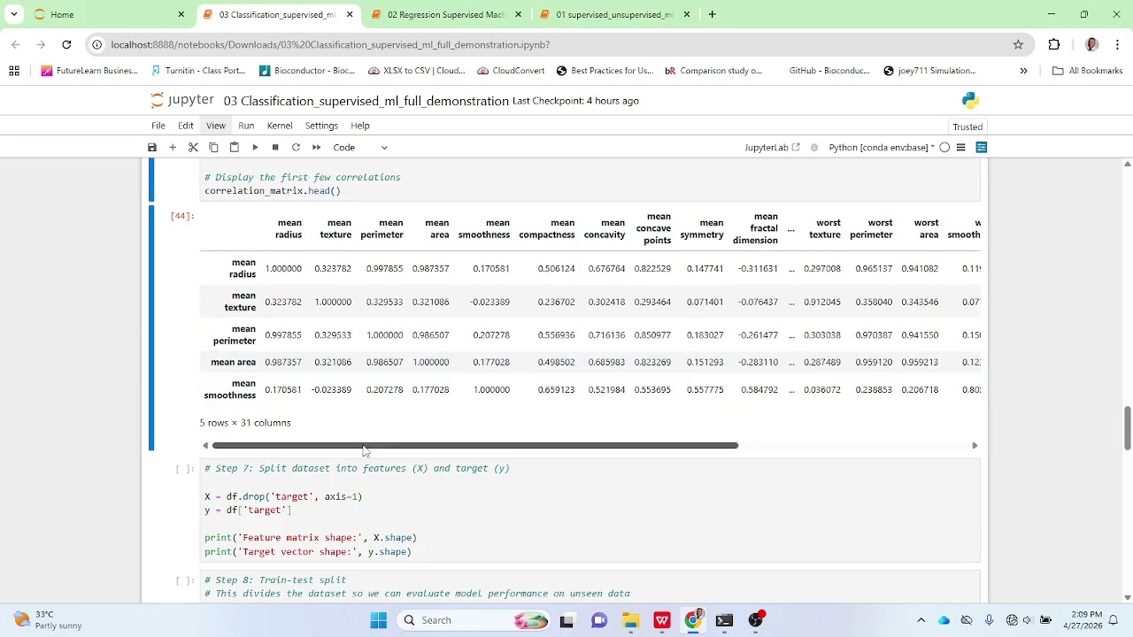 03 Machine Learning Classification