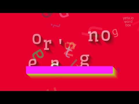 How to say "oregano's"! (High Quality Voices)