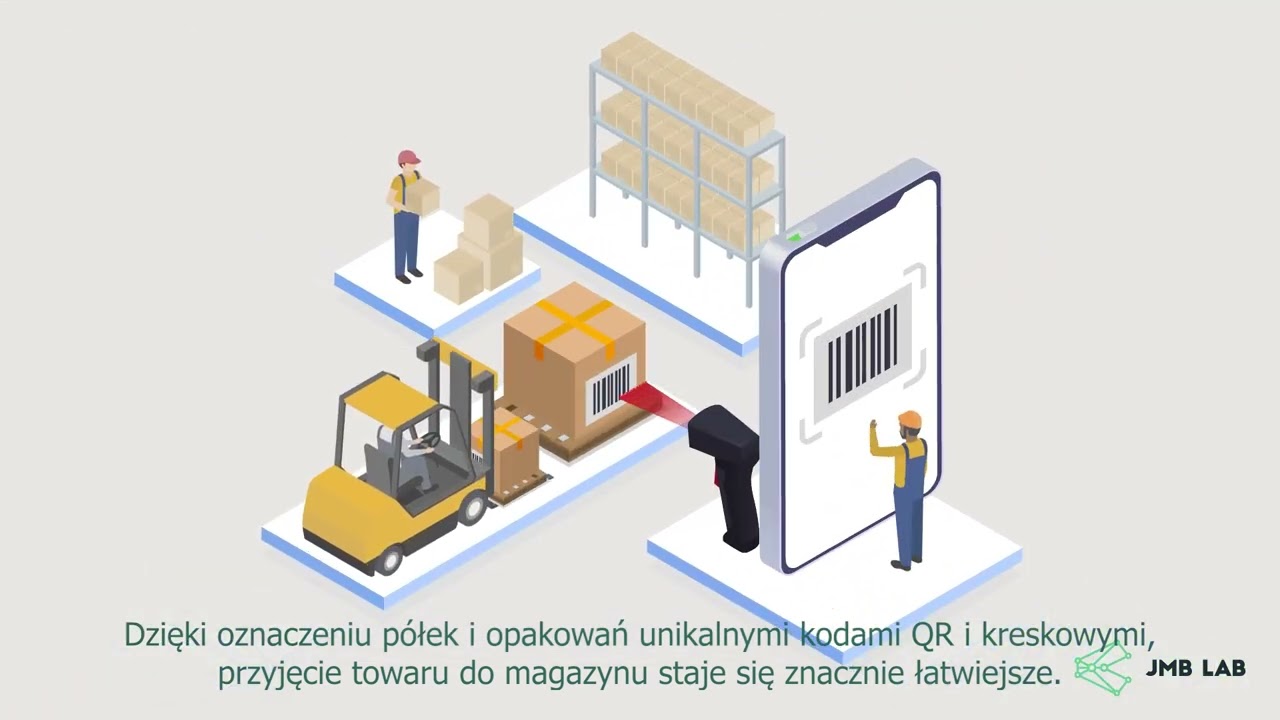 Isometric explainer for logistics company