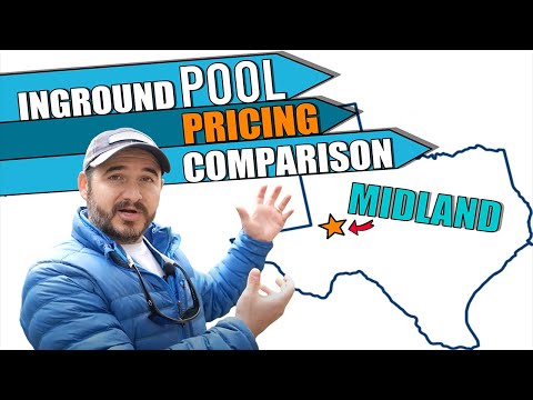 Inground Pool Cost Comparison; Midland, TX