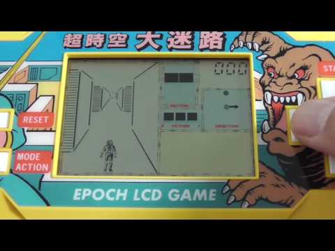 18249 Epoch LCD Handheld Game Lost in Space Big Maze 1989