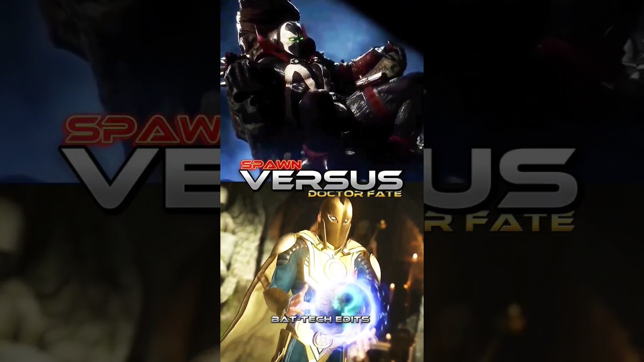 SPAWN VS DOCTOR FATE #dc #dccomics #dcuniverse #doctorfate #spawn #spawncomics #shorts #ytshorts