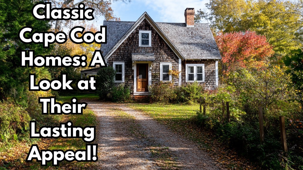 Classic Cape Cod Homes: A Look at Their Lasting Appeal!