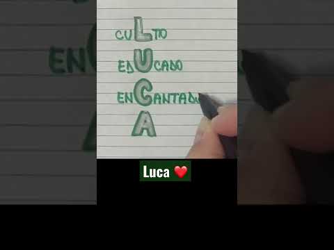 Significado del nombre LUCA #significado #nombre #luca