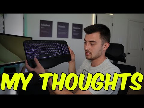 Review of the SABLUTE Ergonomic Wireless Keyboard & Mouse!