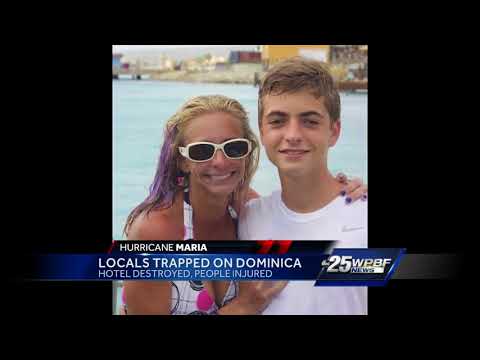 Local divers stranded in Dominica